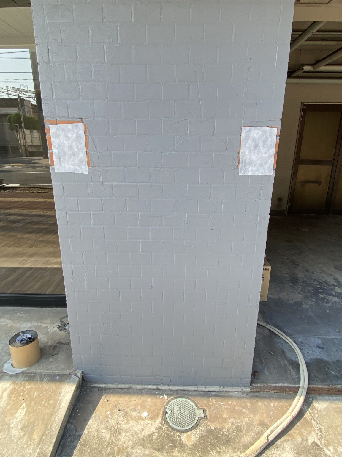 LIXIL:タイル工事 セラヴィオS/CSS-6 壁タイルオンタイル重ね貼り 施工例 ‣ 倉敷技建