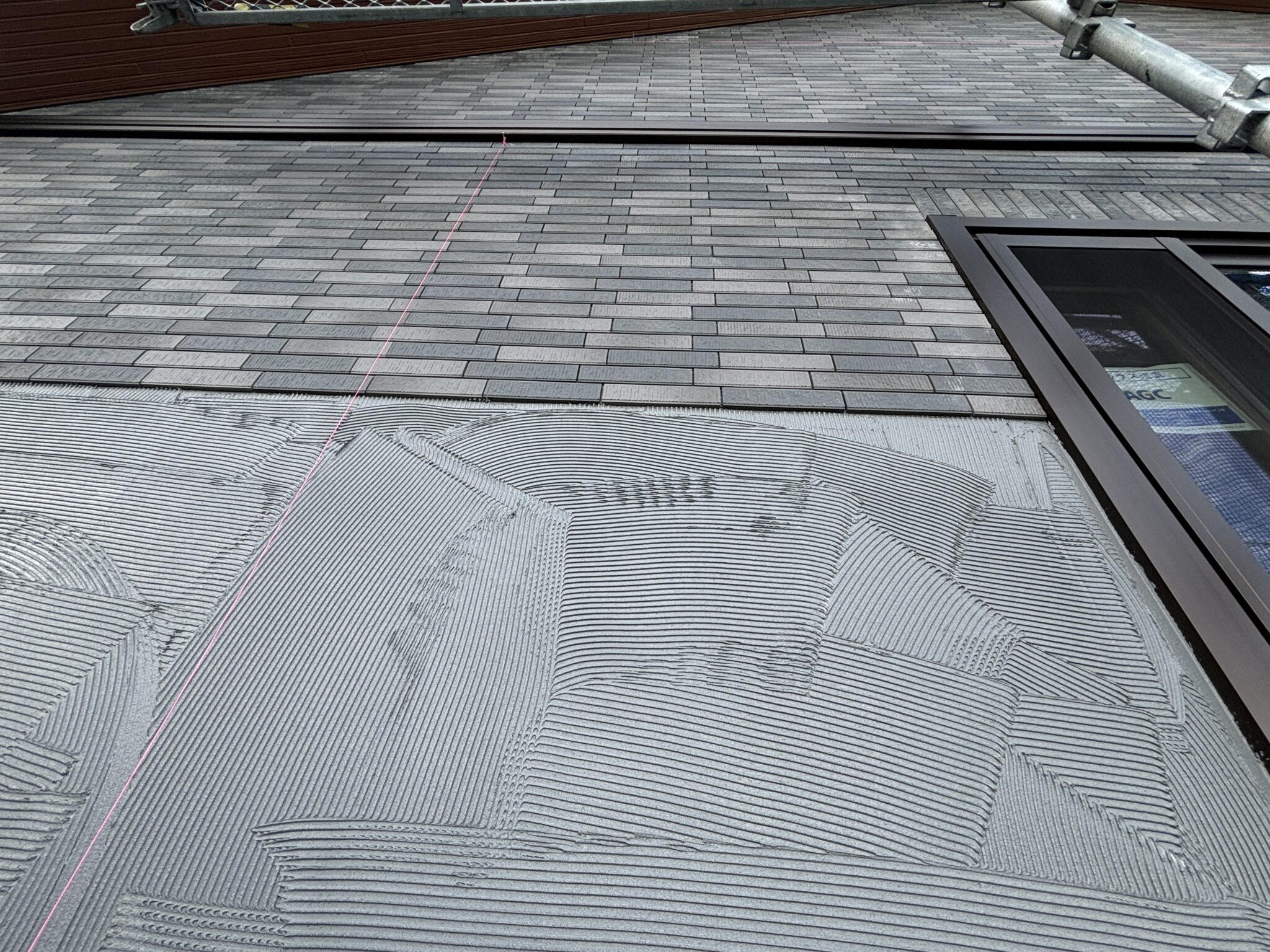 LIXIL：セラヴィオグランA/GRA-S4 外壁タイル 施工例 ‣ 倉敷技建