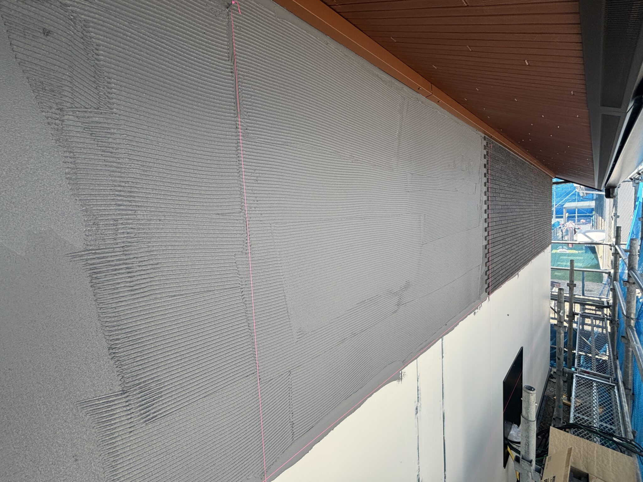 LIXIL:セラヴィオS/CSS-6 外壁タイル施工例 ‣ 倉敷技建