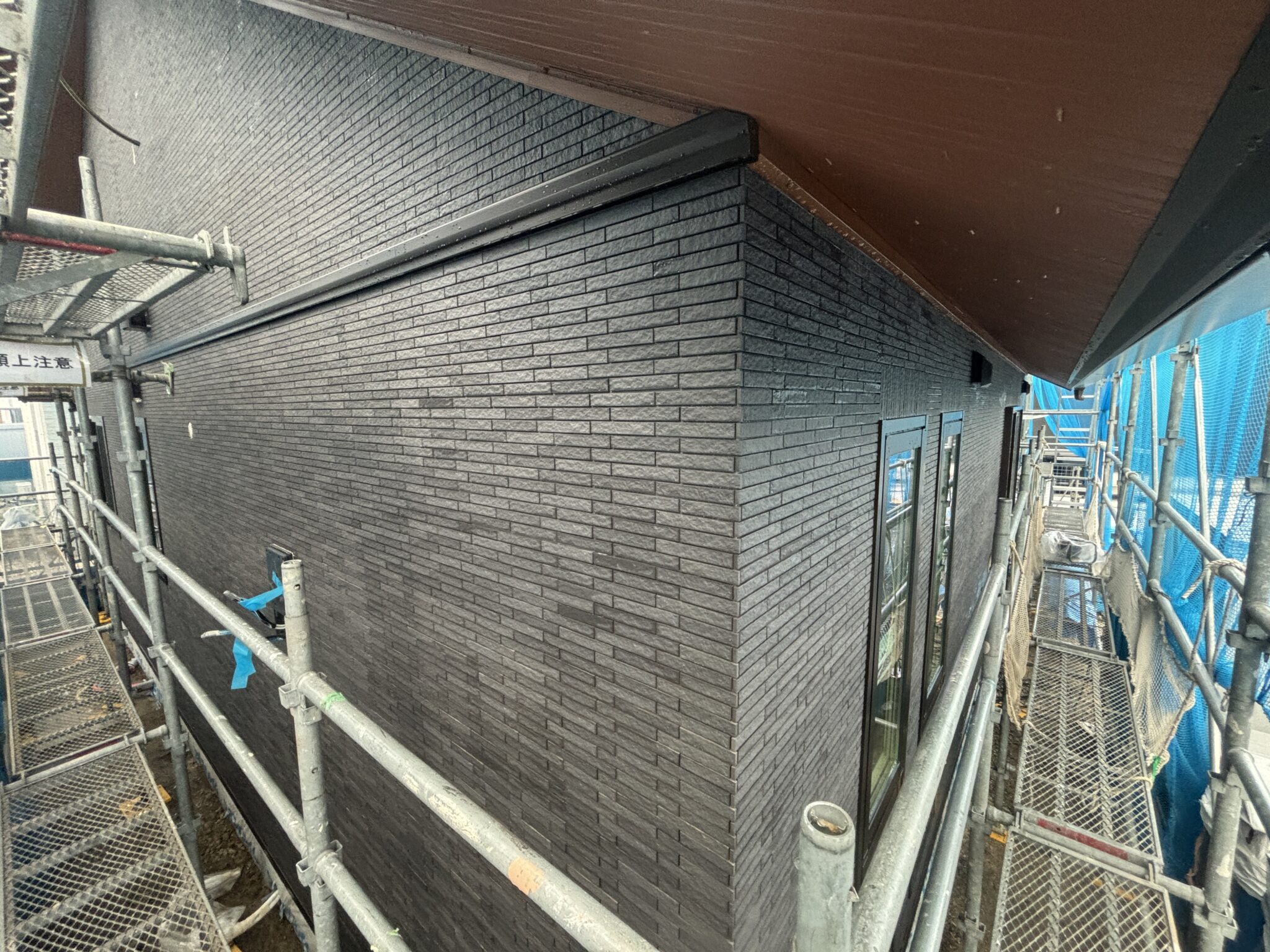 LIXIL:セラヴィオS/CSS-6 外壁タイル施工例 ‣ 倉敷技建